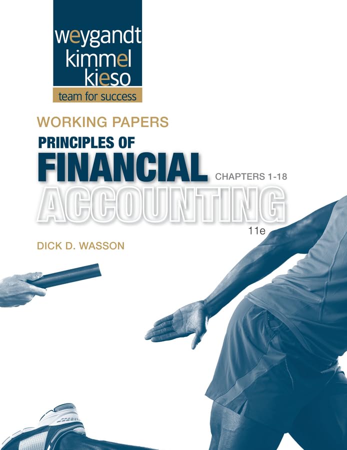 Accounting Principles 11th Edition