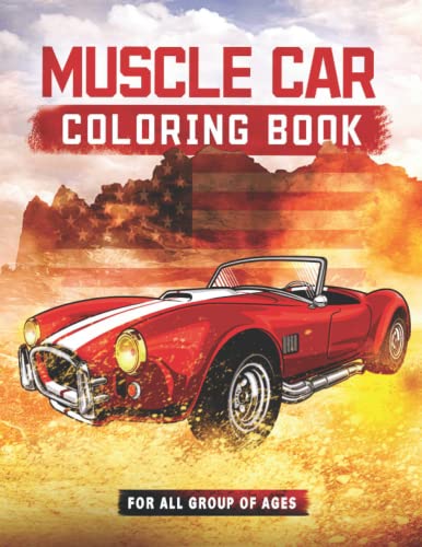Classic Muscle Car Coloring Pages